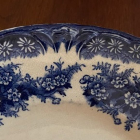 Dudson Wilcox & Till | Dining | Daisy Flo Blue Plate By Dudson Wilcox ...